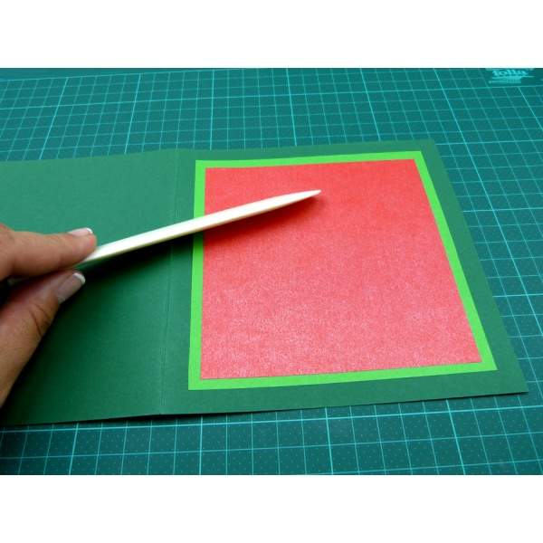 Karten selbst basteln | Weihnachtskarte selber basteln