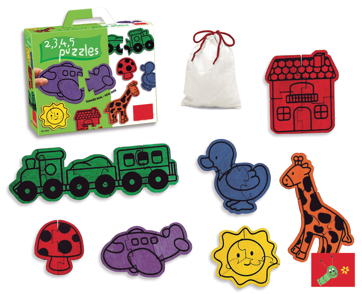 Puzzle intessantes Holzpuzzle für Kinder ab 2 Jahren, 5,50 Fr.