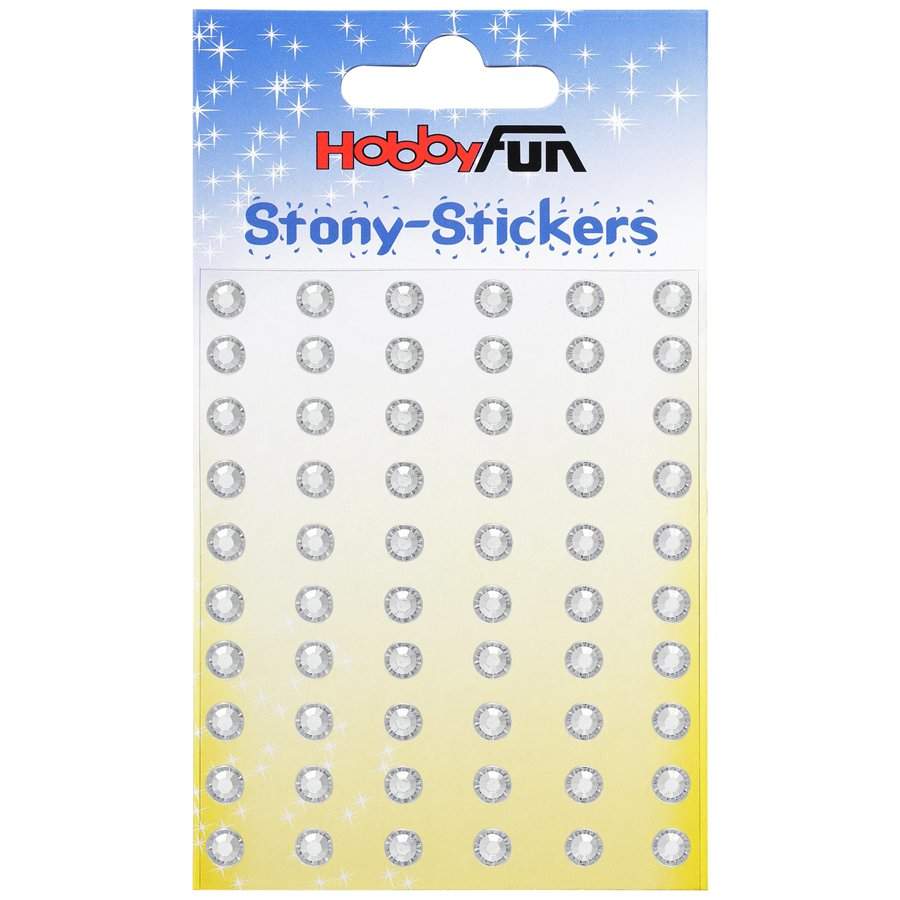 Stony Stickers rund 60 Stück kristall | Sticker & vieles mehr!, 3,70 Fr.