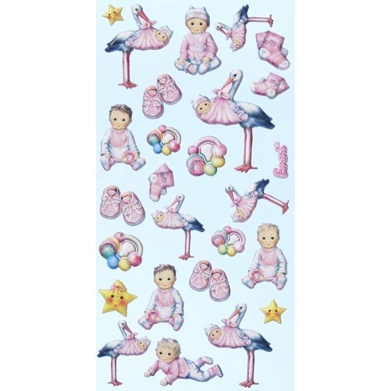Softy Sticker Babygirl rosa | Klebespaß in Rosa!, 1,50 Fr.